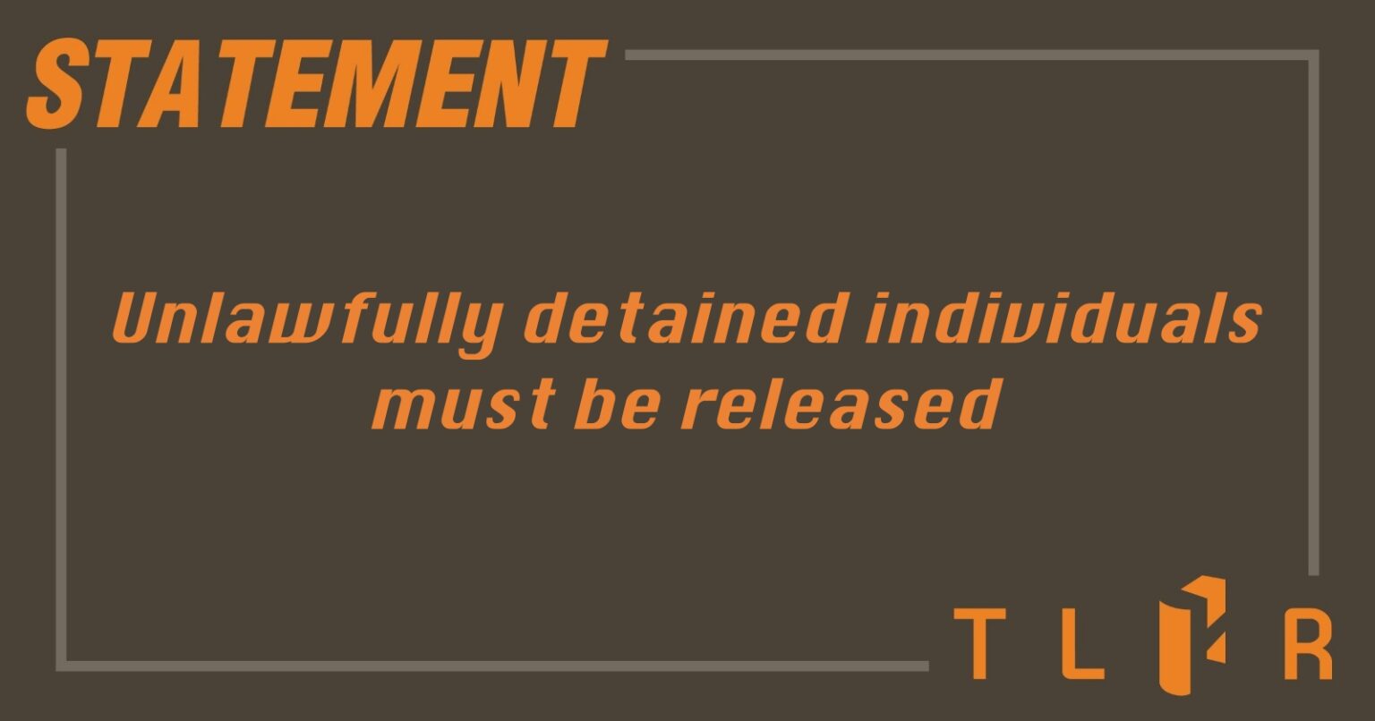 Unlawfully detained individuals must be released | THAI LAWYERS FOR ...